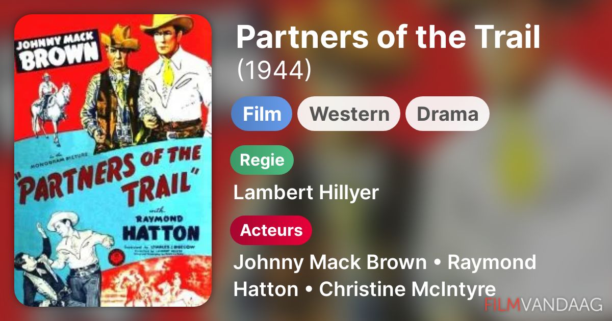 Partners of the Trail (film, 1944) - FilmVandaag.nl
