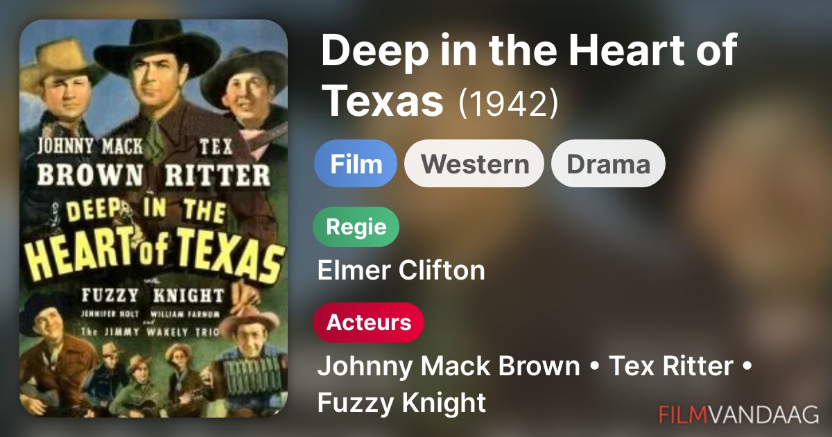 Deep in the Heart of Texas (film, 1942) - FilmVandaag.nl