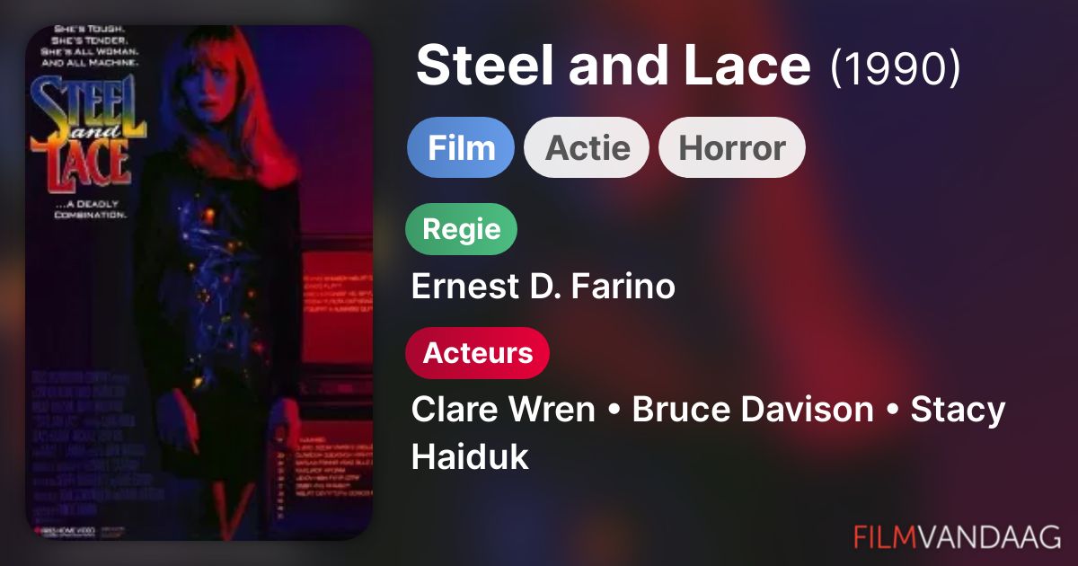 Steel and Lace (film, 1991) - FilmVandaag.nl