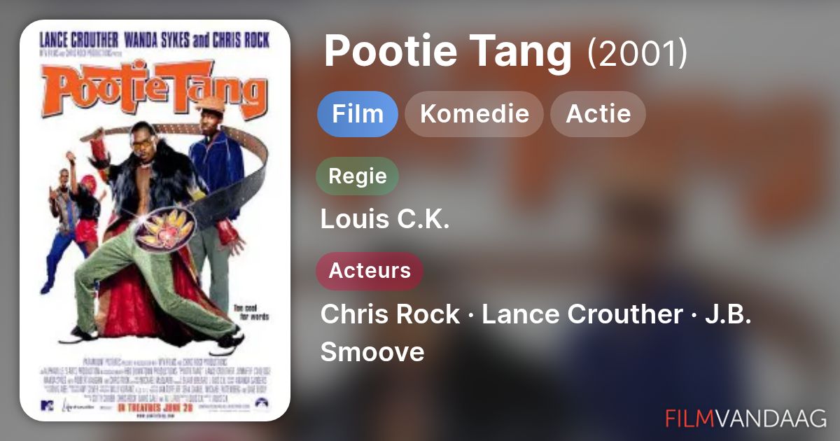 Pootie Tang (film, 2001) - FilmVandaag.nl