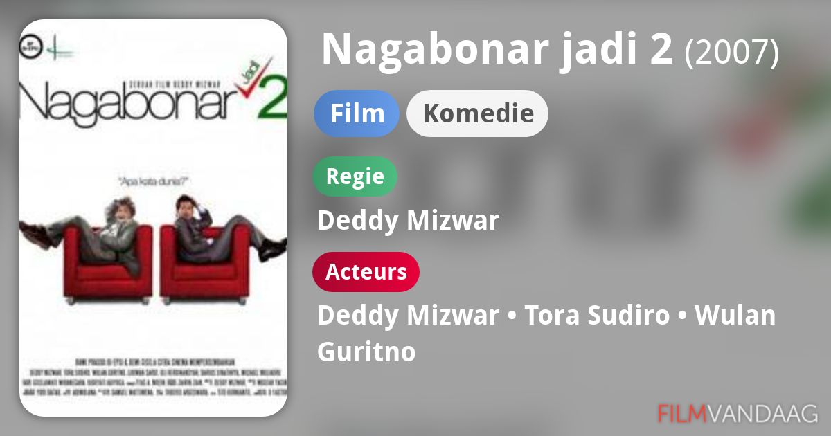 Nagabonar jadi 2 (film, 2007) - FilmVandaag.nl