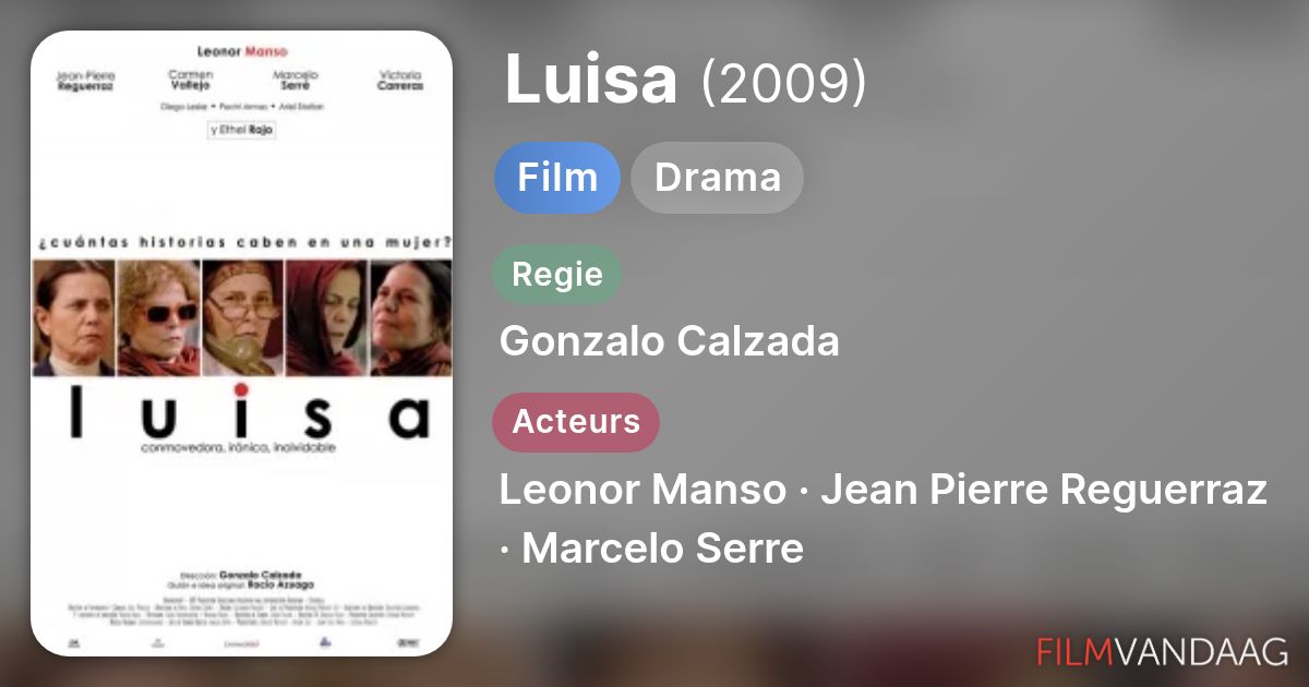 Luisa (film, 2009) - FilmVandaag.nl
