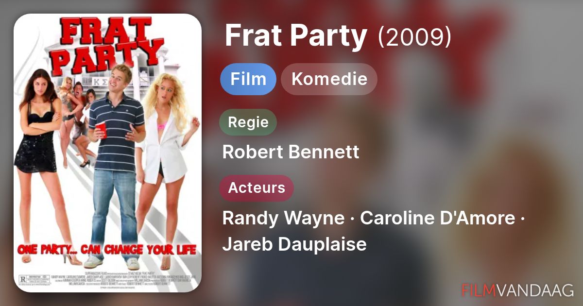 Frat Party (film, 2009) - FilmVandaag.nl