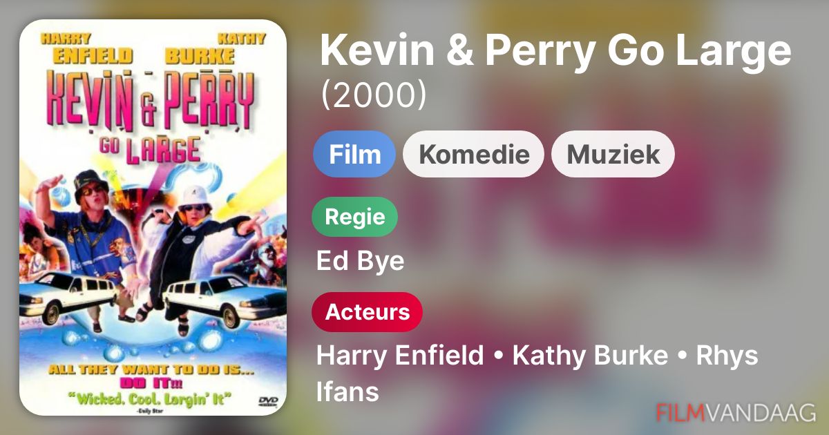 Kevin & Perry Go Large (film, 2000) - FilmVandaag.nl