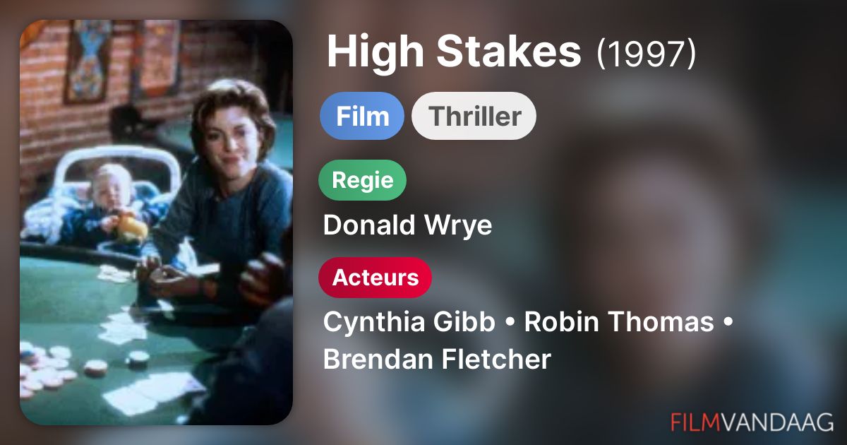 High Stakes (film, 1997) - FilmVandaag.nl