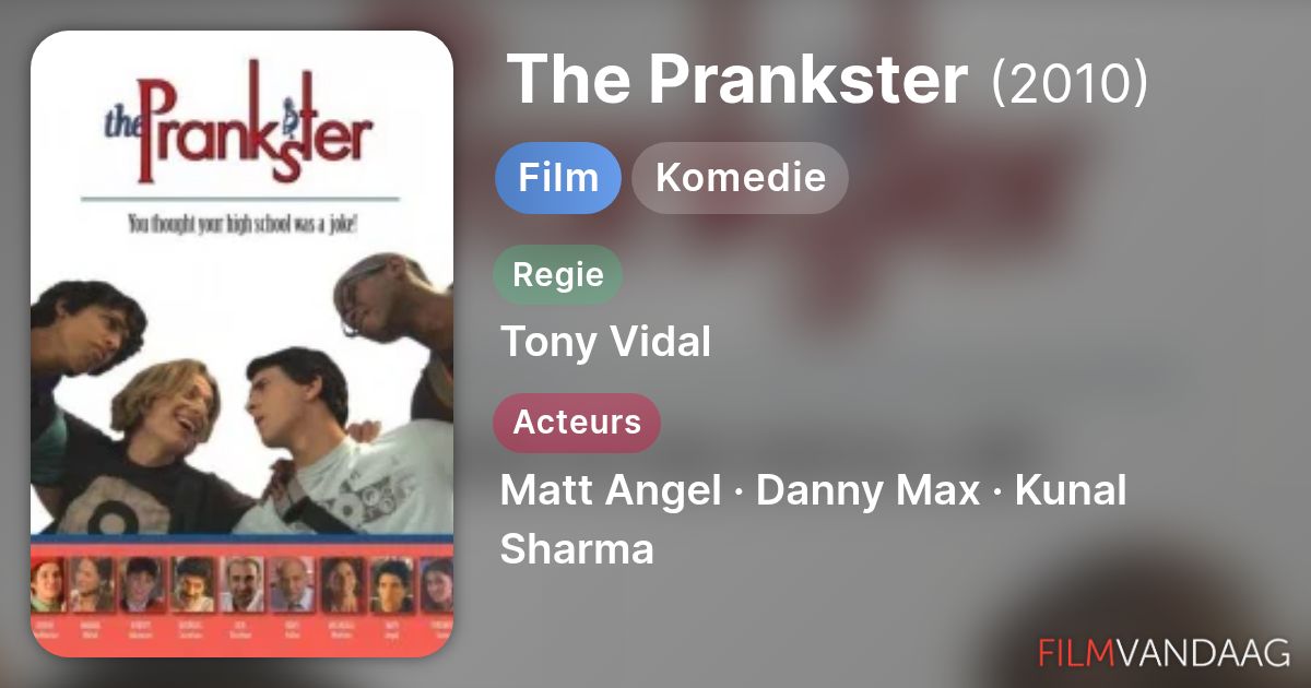 The Prankster (film, 2010) - FilmVandaag.nl