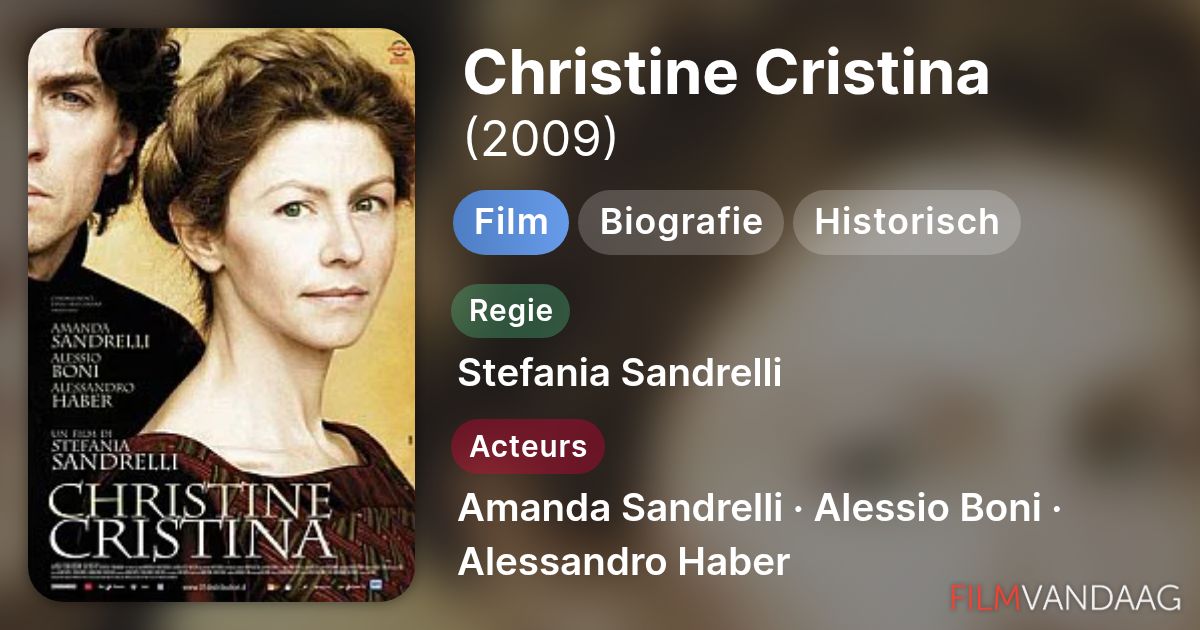 Christine Cristina (film, 2009) - FilmVandaag.nl