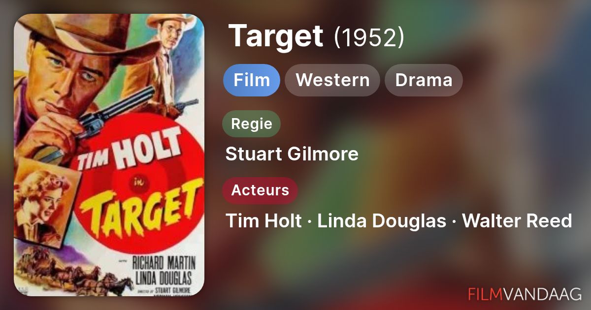 Target (film, 1952) - FilmVandaag.nl