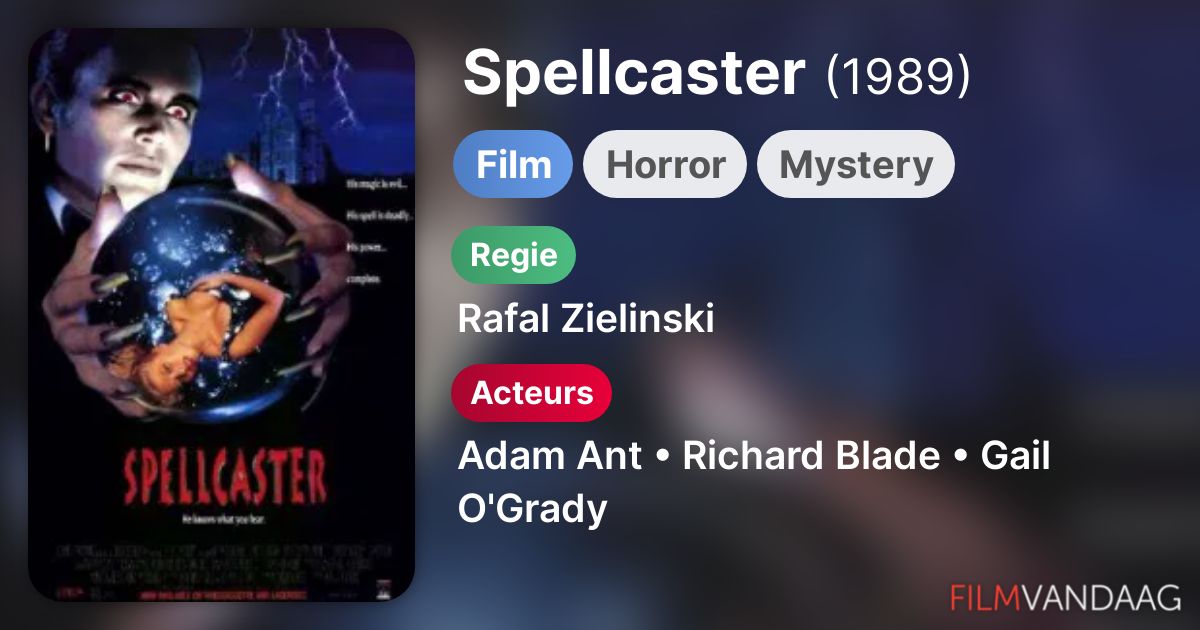 Spellcaster (film, 1992) - FilmVandaag.nl