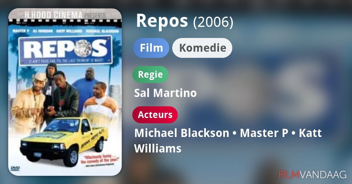 Repos (film, 2006) - FilmVandaag.nl