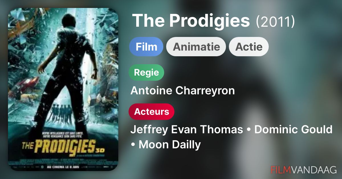 The Prodigies (film, 2011) - FilmVandaag.nl