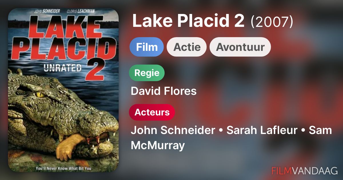 Lake Placid 2 (film, 2007) - FilmVandaag.nl
