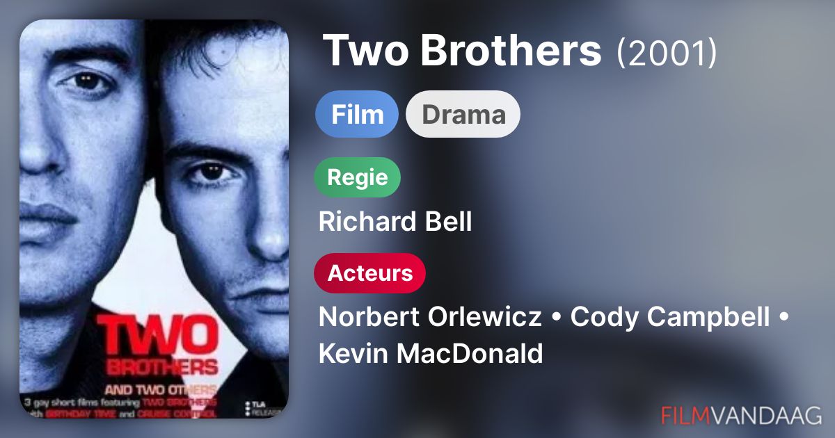 Two Brothers (film, 2000) - FilmVandaag.nl