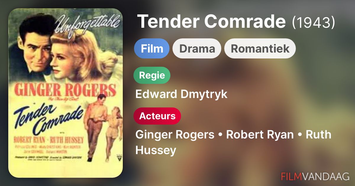 Tender Comrade (film, 1943) - FilmVandaag.nl