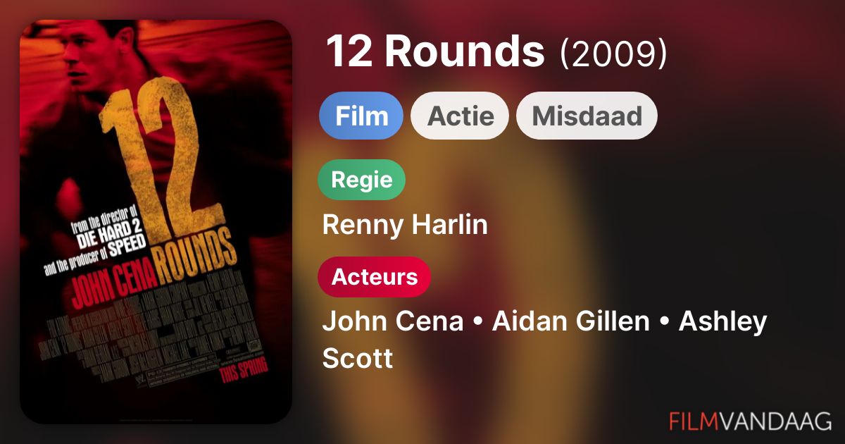 12 Rounds (film, 2009) - FilmVandaag.nl