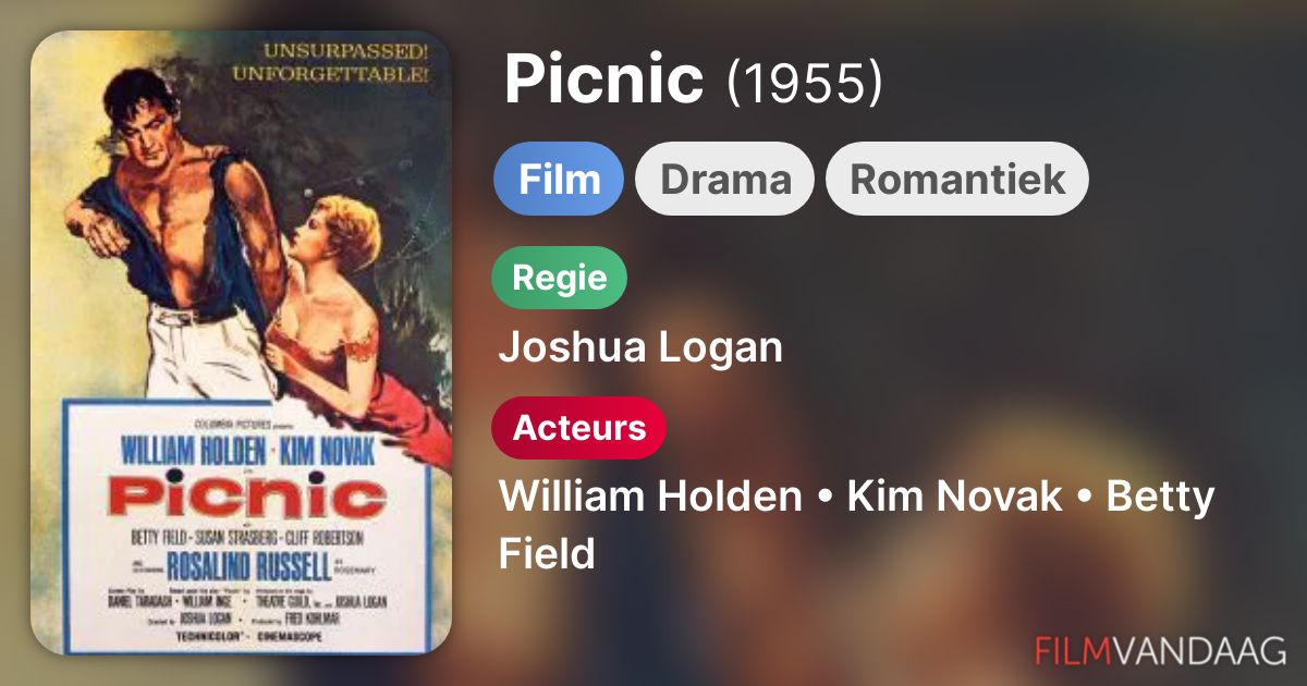 Picnic (film, 1955) - FilmVandaag.nl