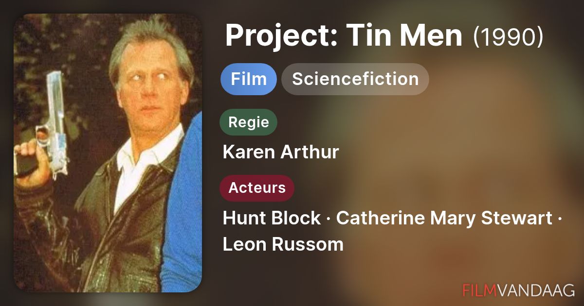 Project: Tin Men (film, 1990) - FilmVandaag.nl