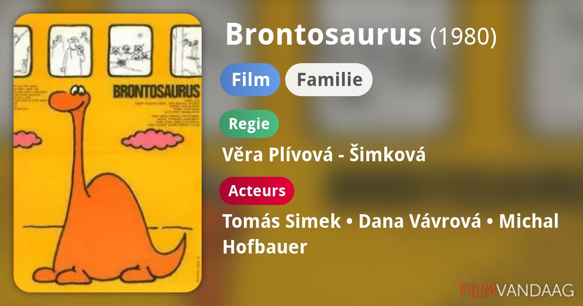Brontosaurus (film, 1980) - FilmVandaag.nl