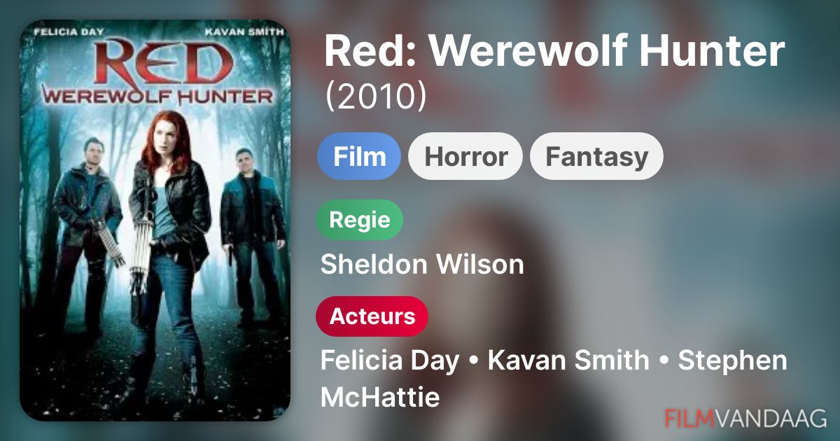 Red: Werewolf Hunter (film, 2010) - FilmVandaag.nl