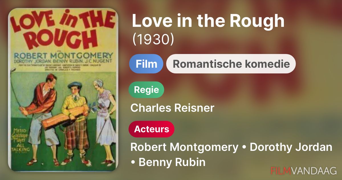 Love in the Rough (film, 1930) - FilmVandaag.nl