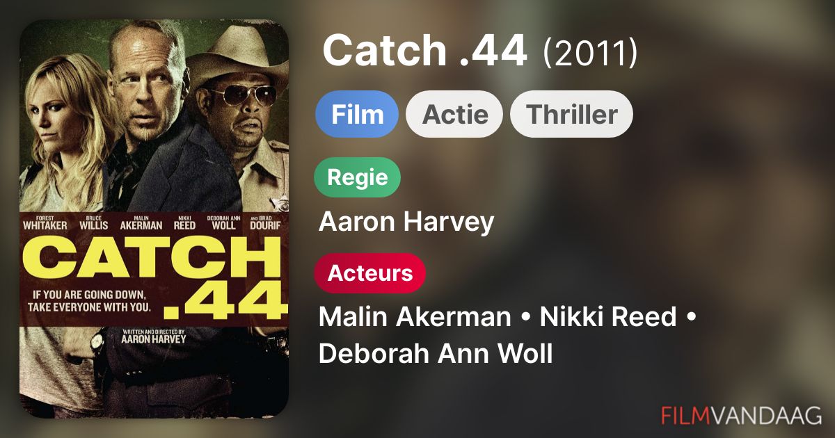 Catch .44 (film, 2011) - FilmVandaag.nl