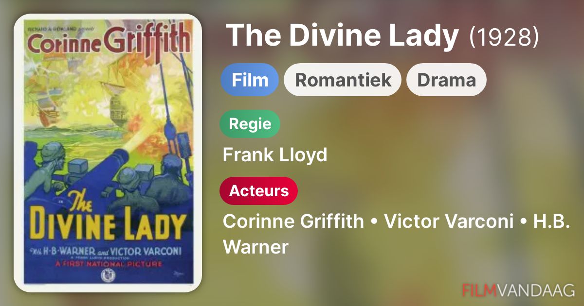 The Divine Lady (film, 1929) - FilmVandaag.nl