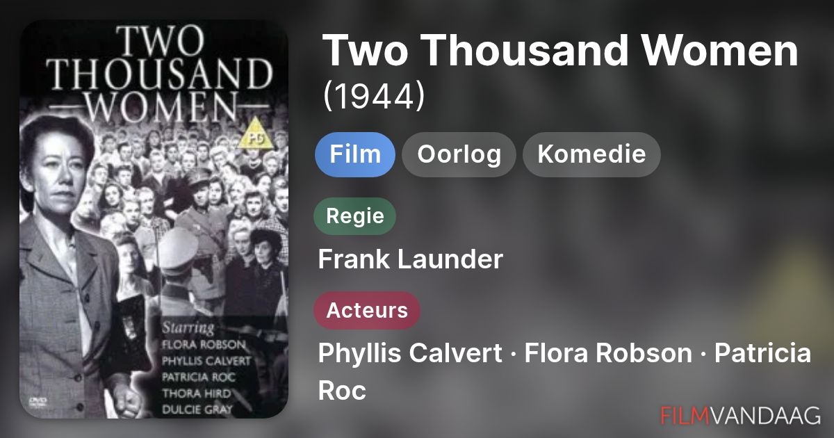 Two Thousand Women (film, 1944) - FilmVandaag.nl