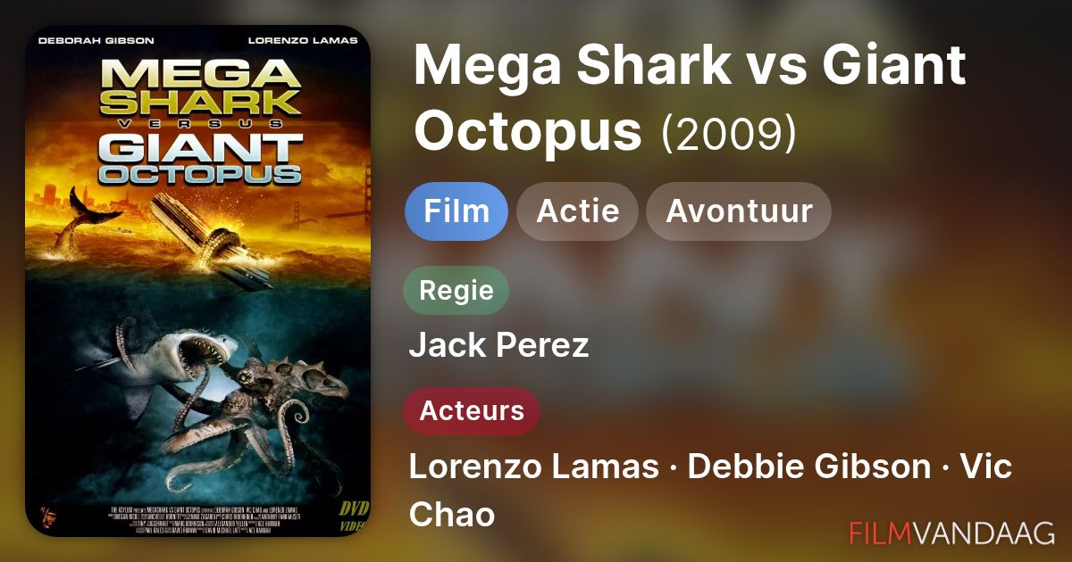 Mega Shark vs Giant Octopus (film, 2009) - FilmVandaag.nl