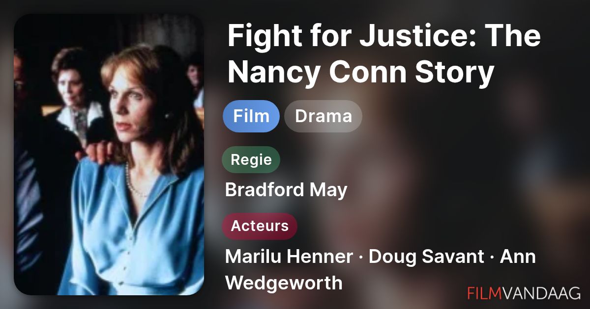 Fight for Justice: The Nancy Conn Story (film, 1995) - FilmVandaag.nl