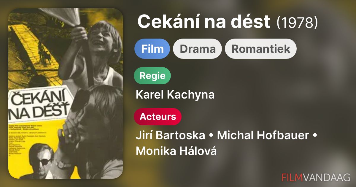 Cekání na dést (film, 1977) - FilmVandaag.nl