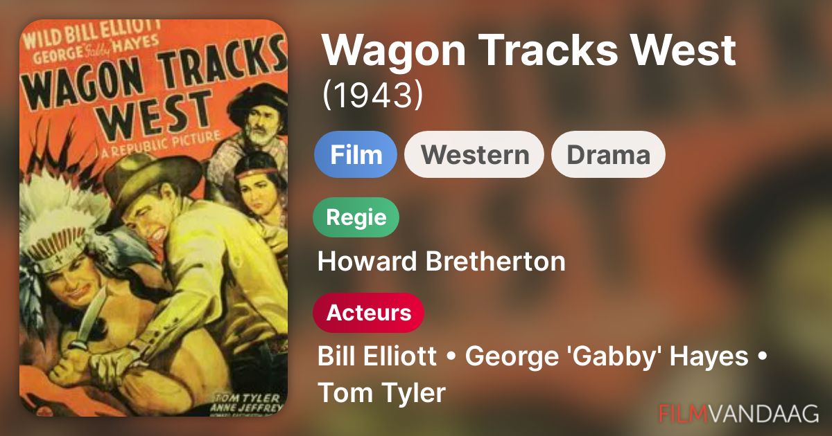 Wagon Tracks West (film, 1943) - FilmVandaag.nl