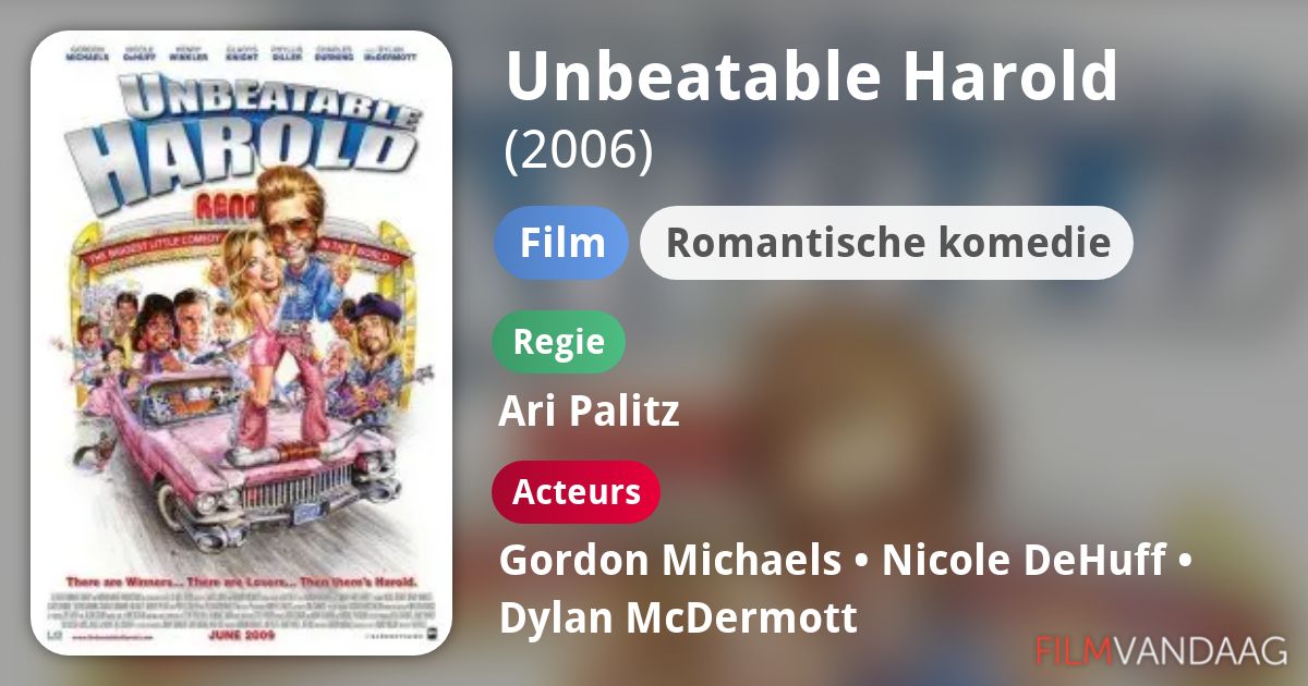 Unbeatable Harold (film, 2006) - FilmVandaag.nl