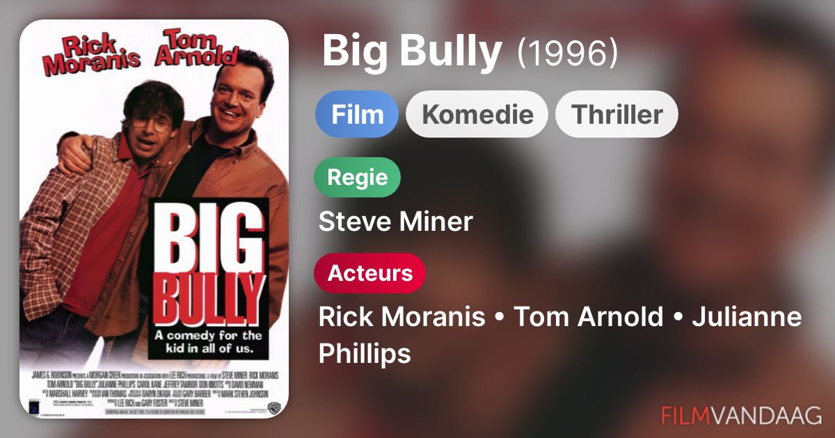 Big Bully (film, 1996) - FilmVandaag.nl