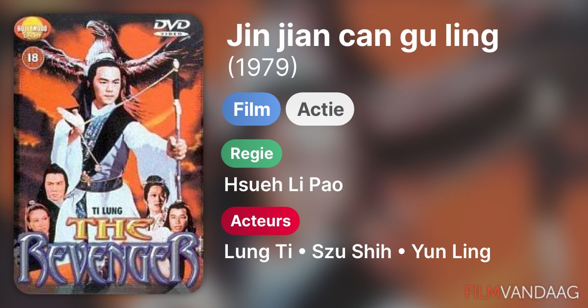 Jin jian can gu ling (film, 1979) - FilmVandaag.nl