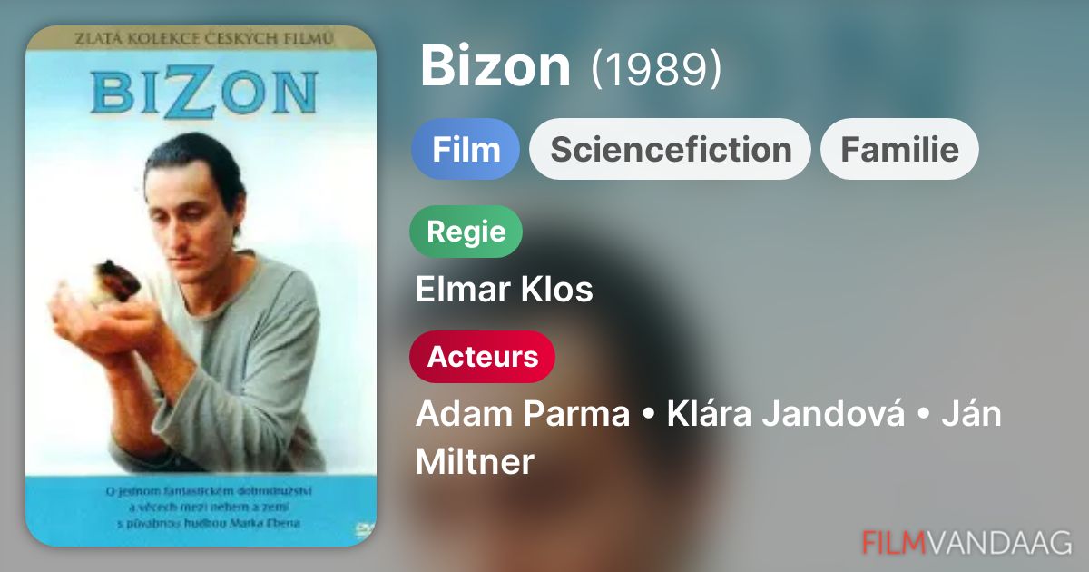 Bizon (film, 1989) - FilmVandaag.nl