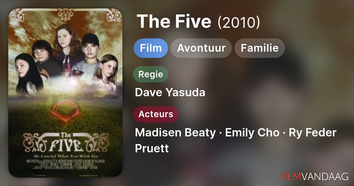 The Five (film, 2010) - FilmVandaag.nl