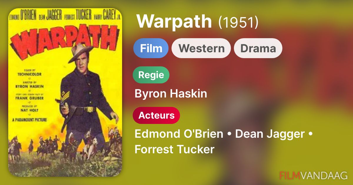 Warpath (film, 1951) - FilmVandaag.nl