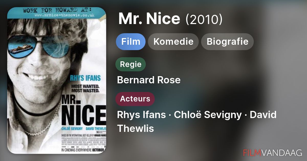 Mr. Nice (film, 2010) - FilmVandaag.nl