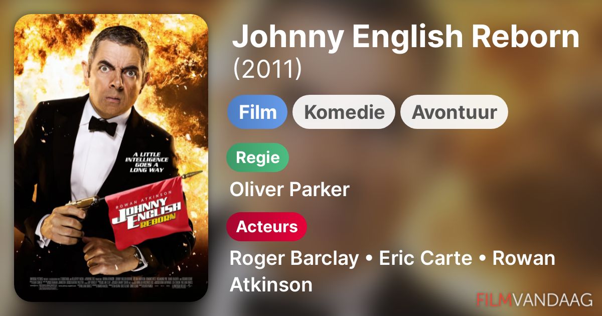 Johnny English Reborn (film, 2011) - FilmVandaag.nl