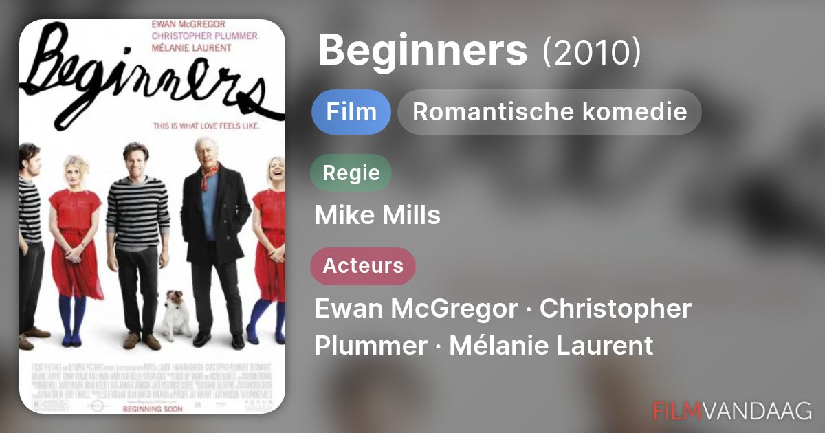 Beginners (film, 2010) - FilmVandaag.nl