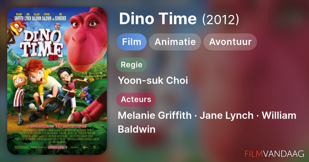 Dino Time (film, 2012) - FilmVandaag.nl
