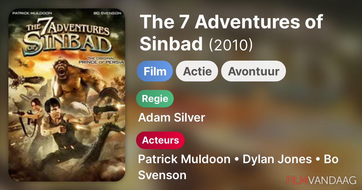 The 7 Adventures of Sinbad (film, 2010) - FilmVandaag.nl