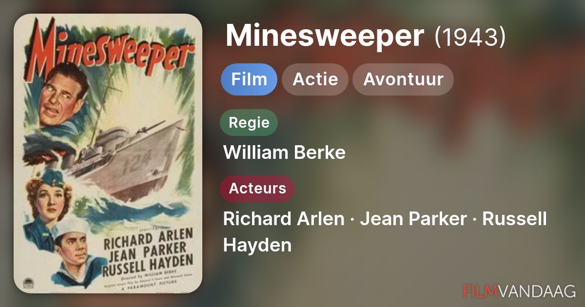 Minesweeper (film, 1943) - FilmVandaag.nl