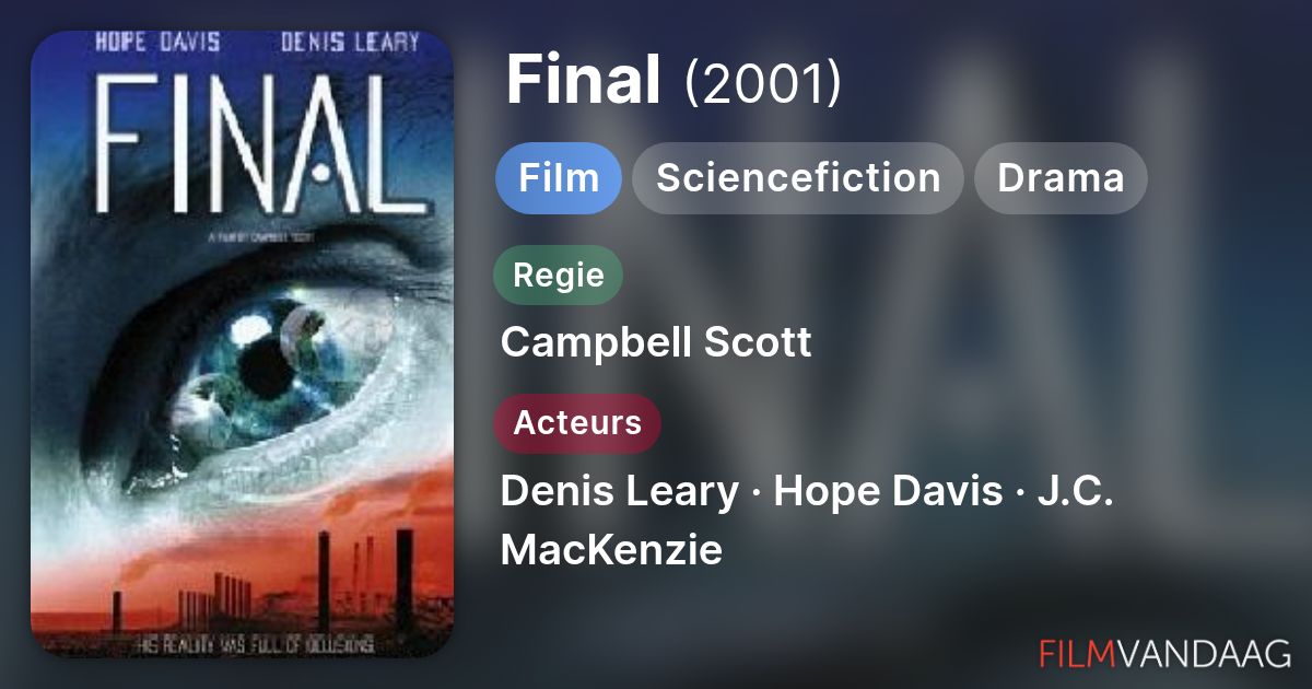 Final (film, 2001) - FilmVandaag.nl