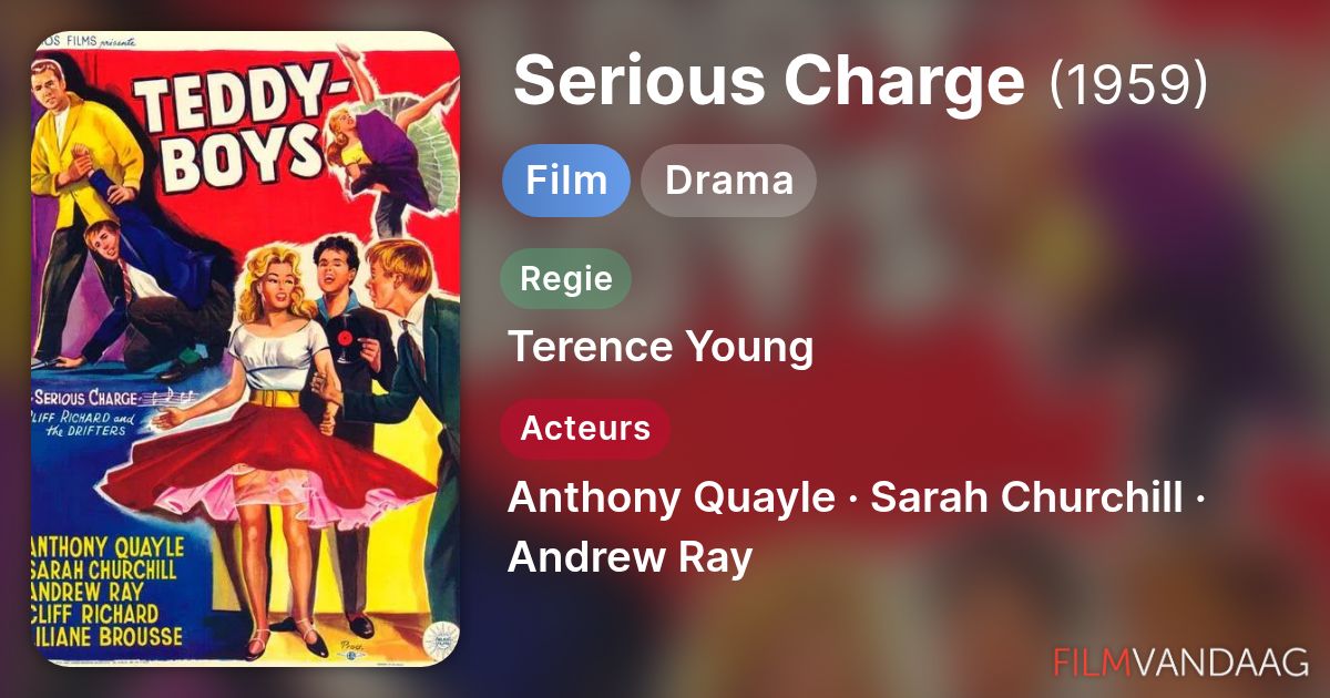 Serious Charge (film, 1959) - FilmVandaag.nl
