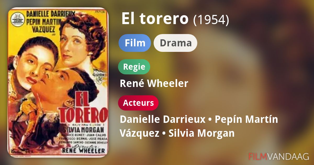 El torero (film, 1954) - FilmVandaag.nl