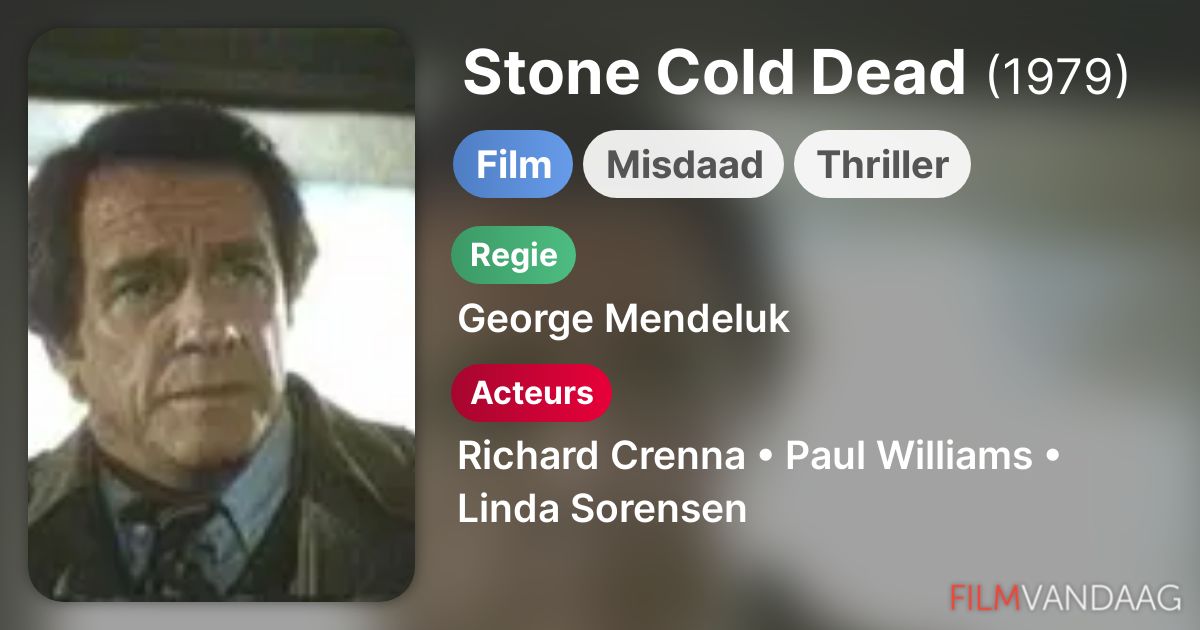 Stone Cold Dead (film, 1979) - FilmVandaag.nl