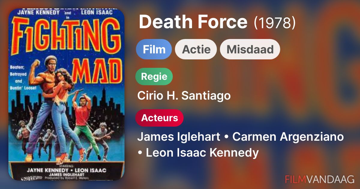 Death Force (film, 1978) - FilmVandaag.nl