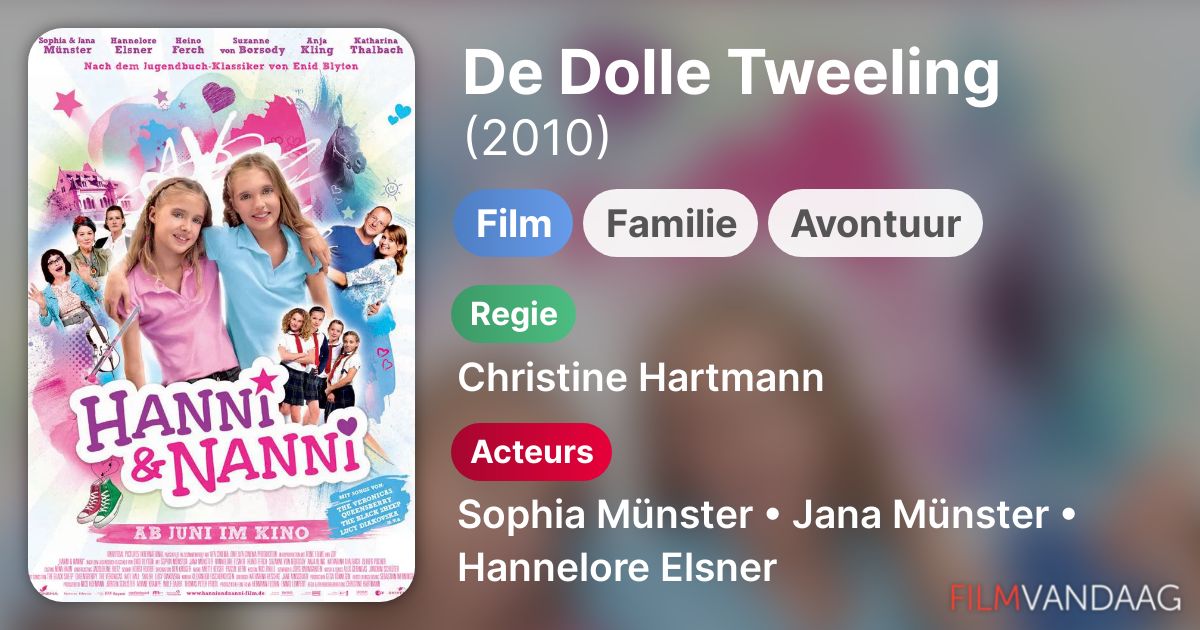 De Dolle Tweeling (film, 2010) - FilmVandaag.nl