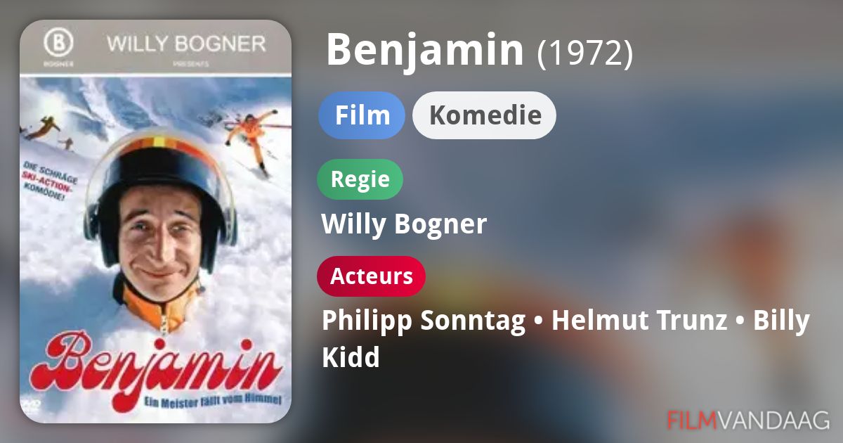 Benjamin (film, 1972) - FilmVandaag.nl
